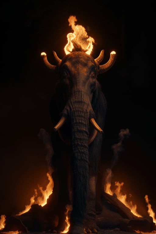 ghost rider / mammoth motor | image created by Astaroth54 | Tensor.Art