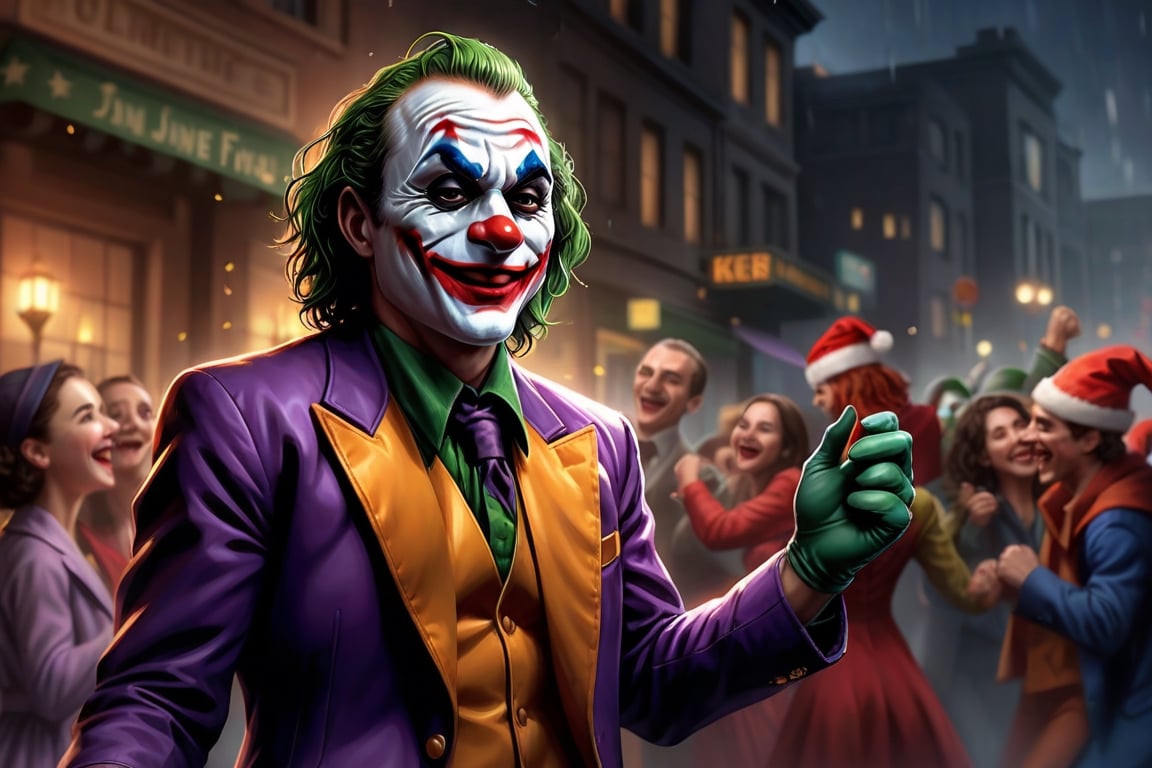 joker acts on occasionally ... | image created by user ...