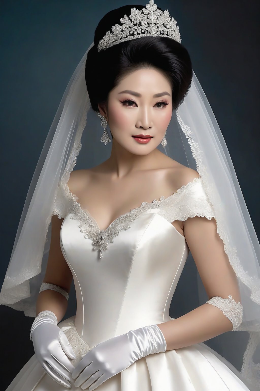 Asian Bride | image created by user_713642918543598340 | Tensor.Art