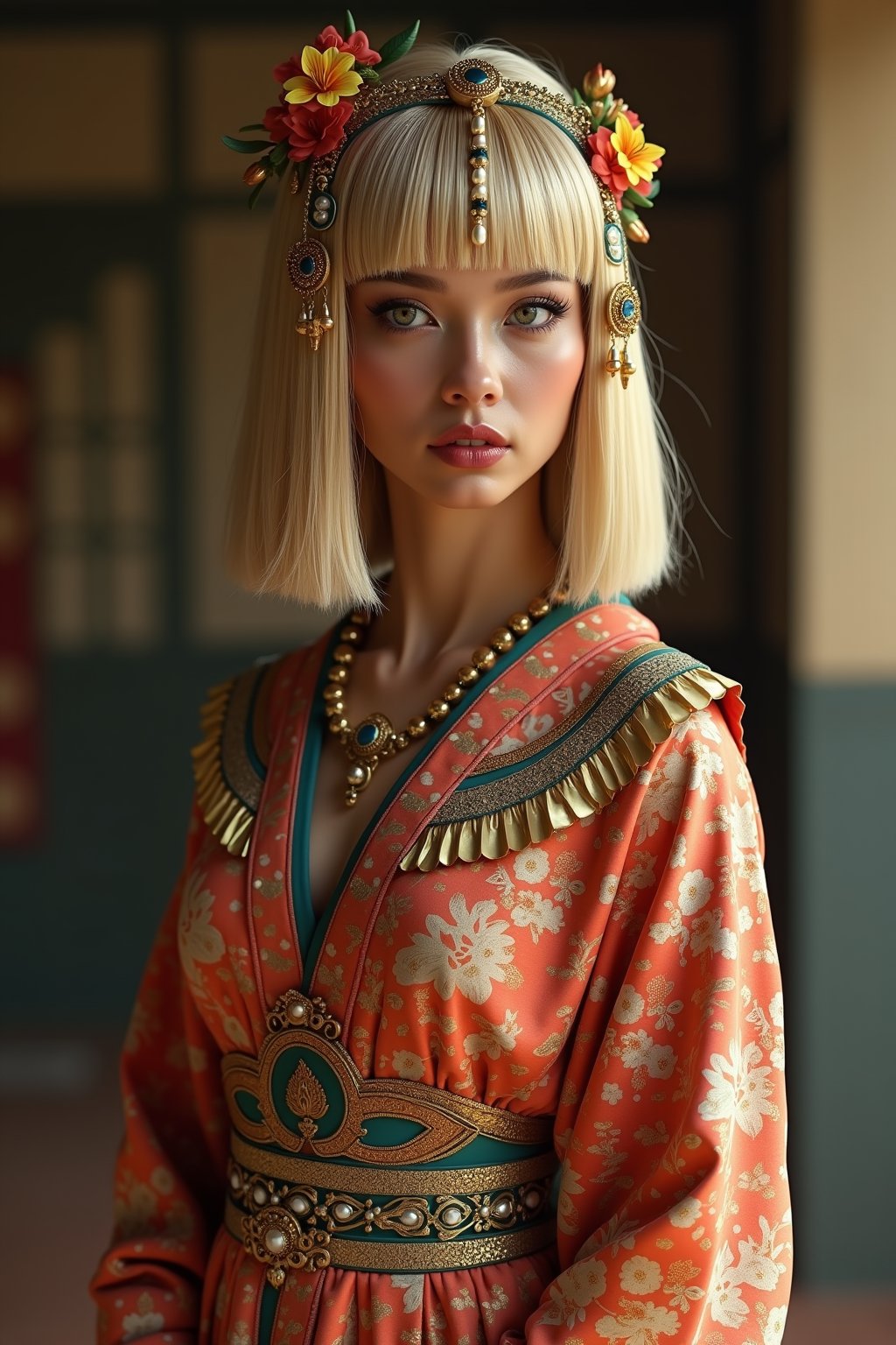 Cleopatra,((Ancient Egyptian P | image created by Medlinyelle | Tensor.Art