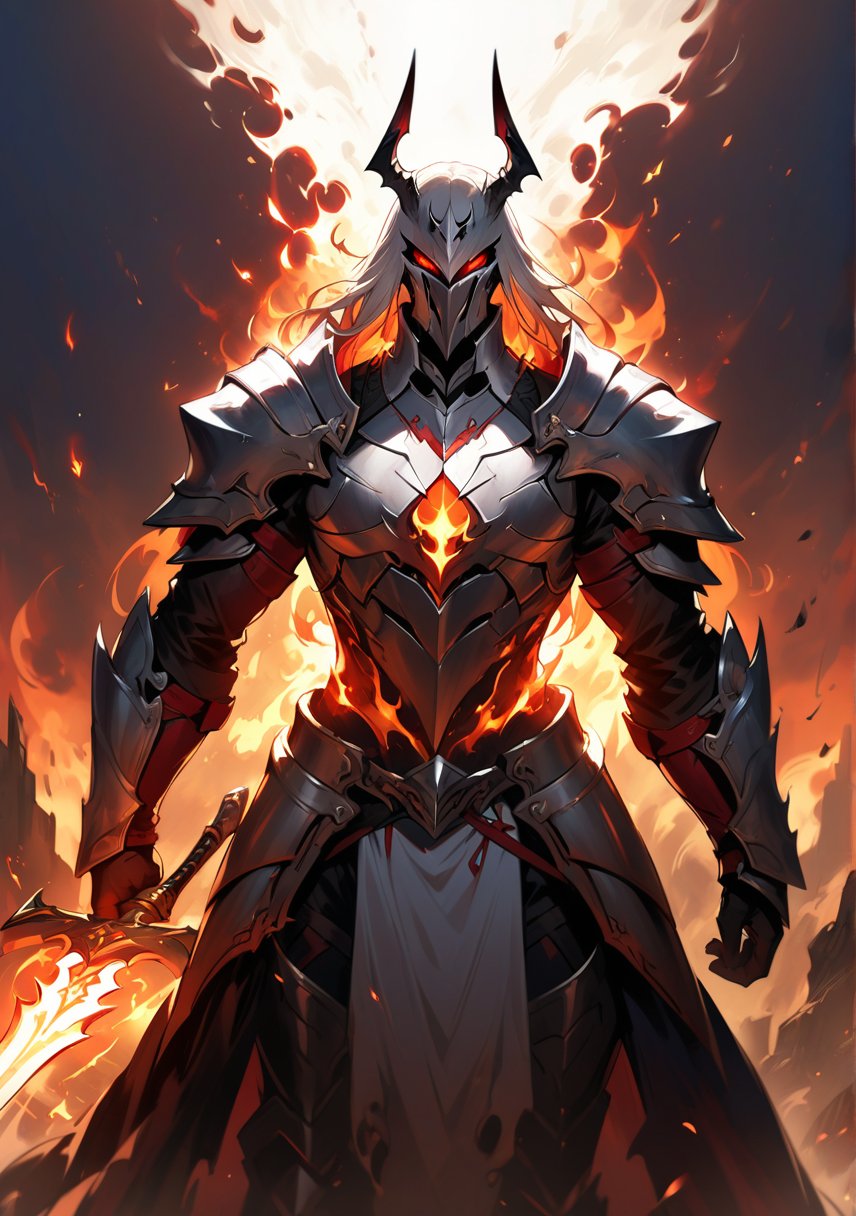 Demon Hunter Knight | image created by Leon | Tensor.Art