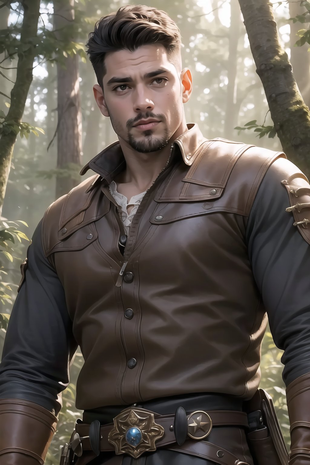 ~Strong handsome man~ | image created by Rock Chen | Tensor.Art