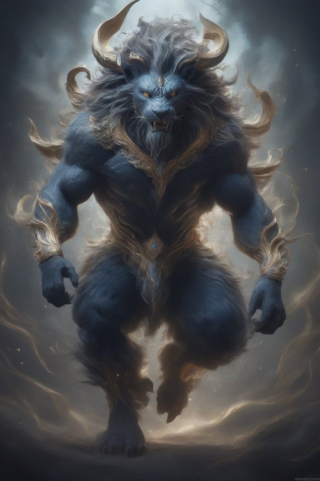 create a captivating beast | image created by Gypsy-Rose NZ | Tensor.Art