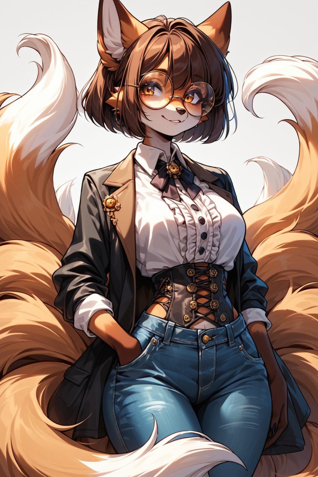 Steampunk Chloe | image created by LoyalDecepticon | Tensor.Art