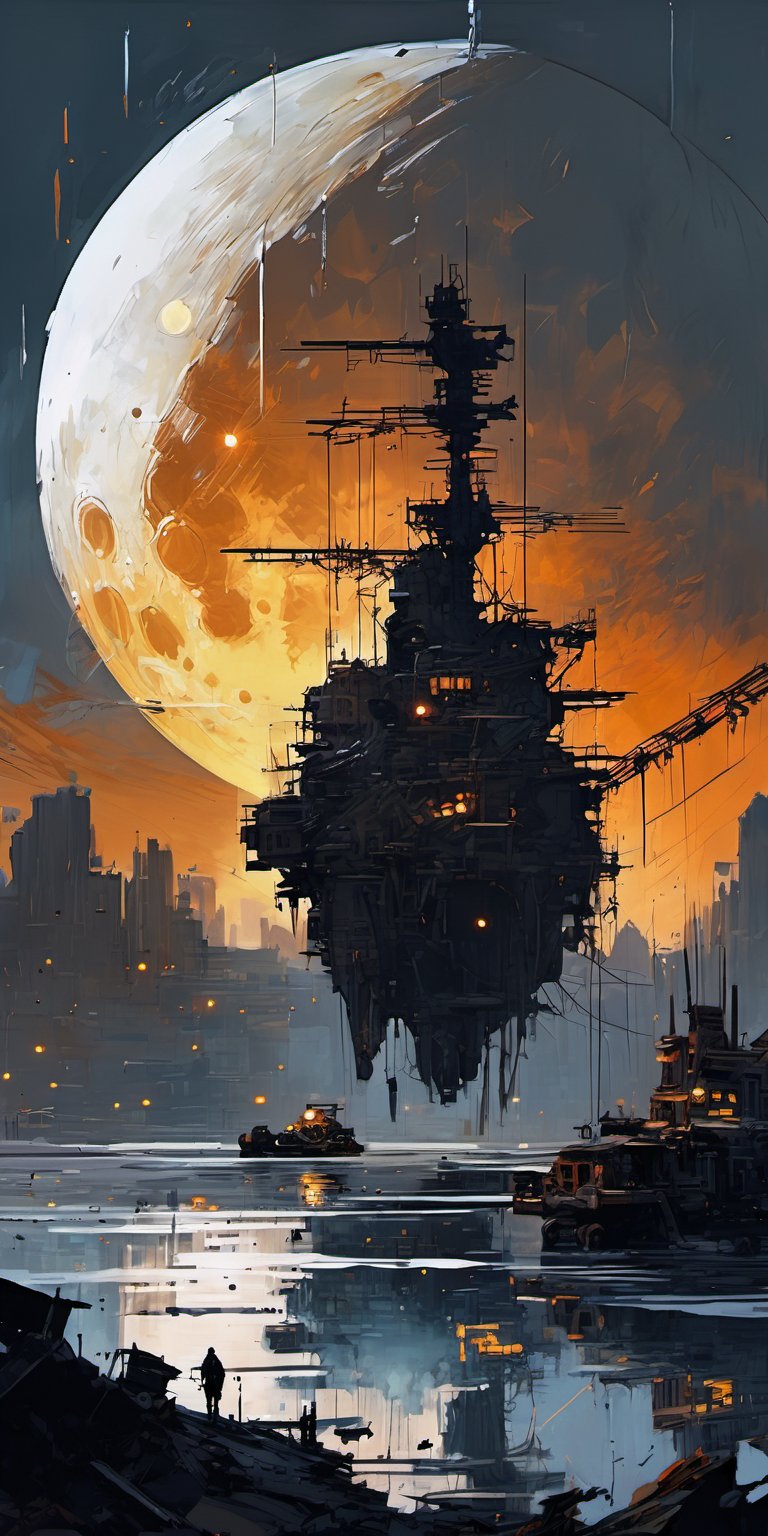 "In the style of Ian McQue.", | image created by J.Civet | Tensor.Art