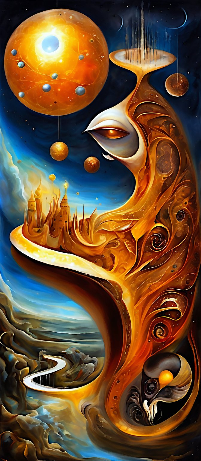 Craft an enigmatic portrayal o | image created by J.Civet | Tensor.Art