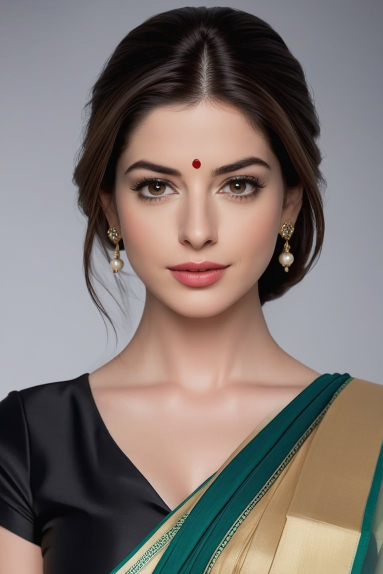 If Anne Hathway was Indian :) | image created by user ...