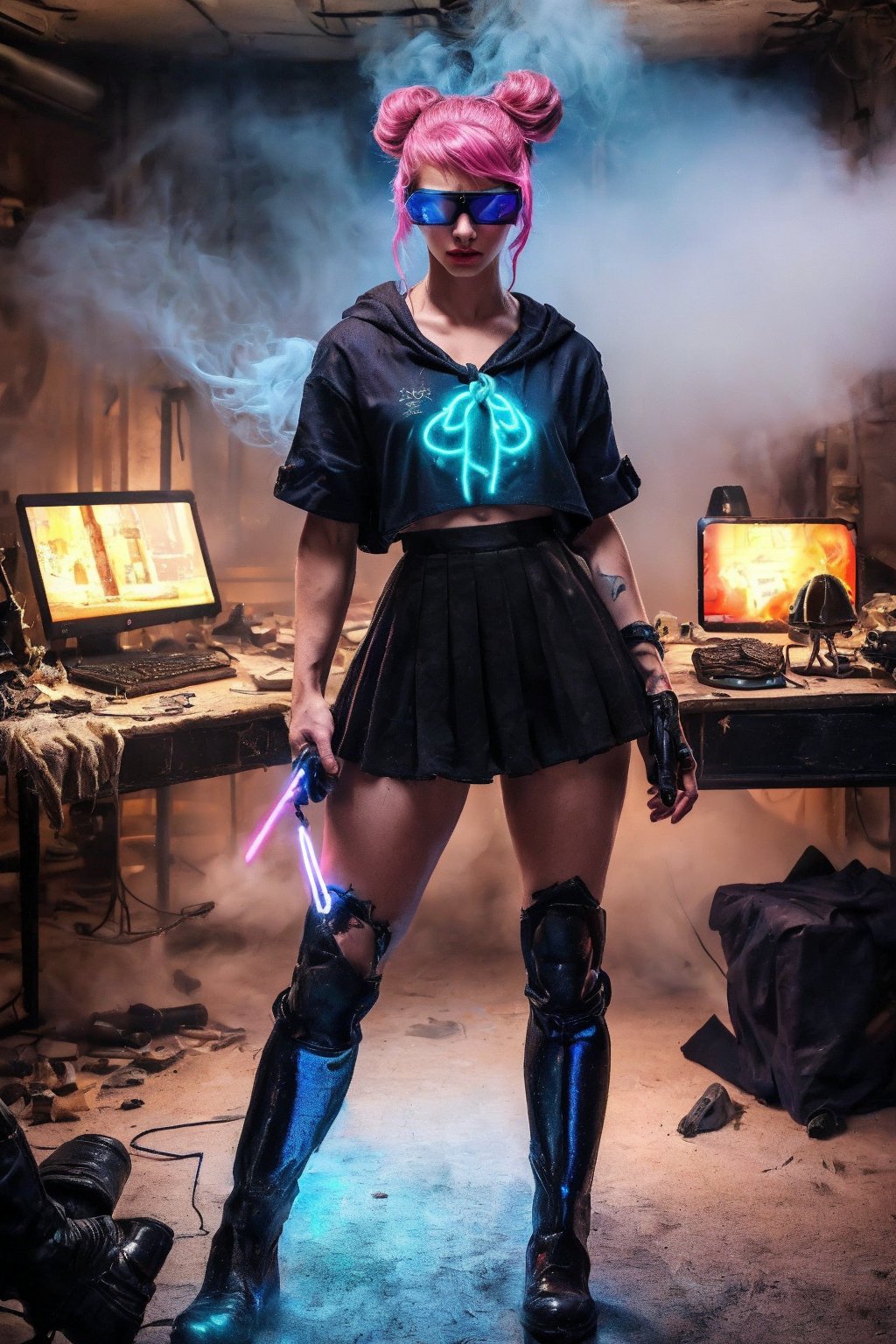 Cyberpunk | image created by Karma Zenon | Tensor.Art