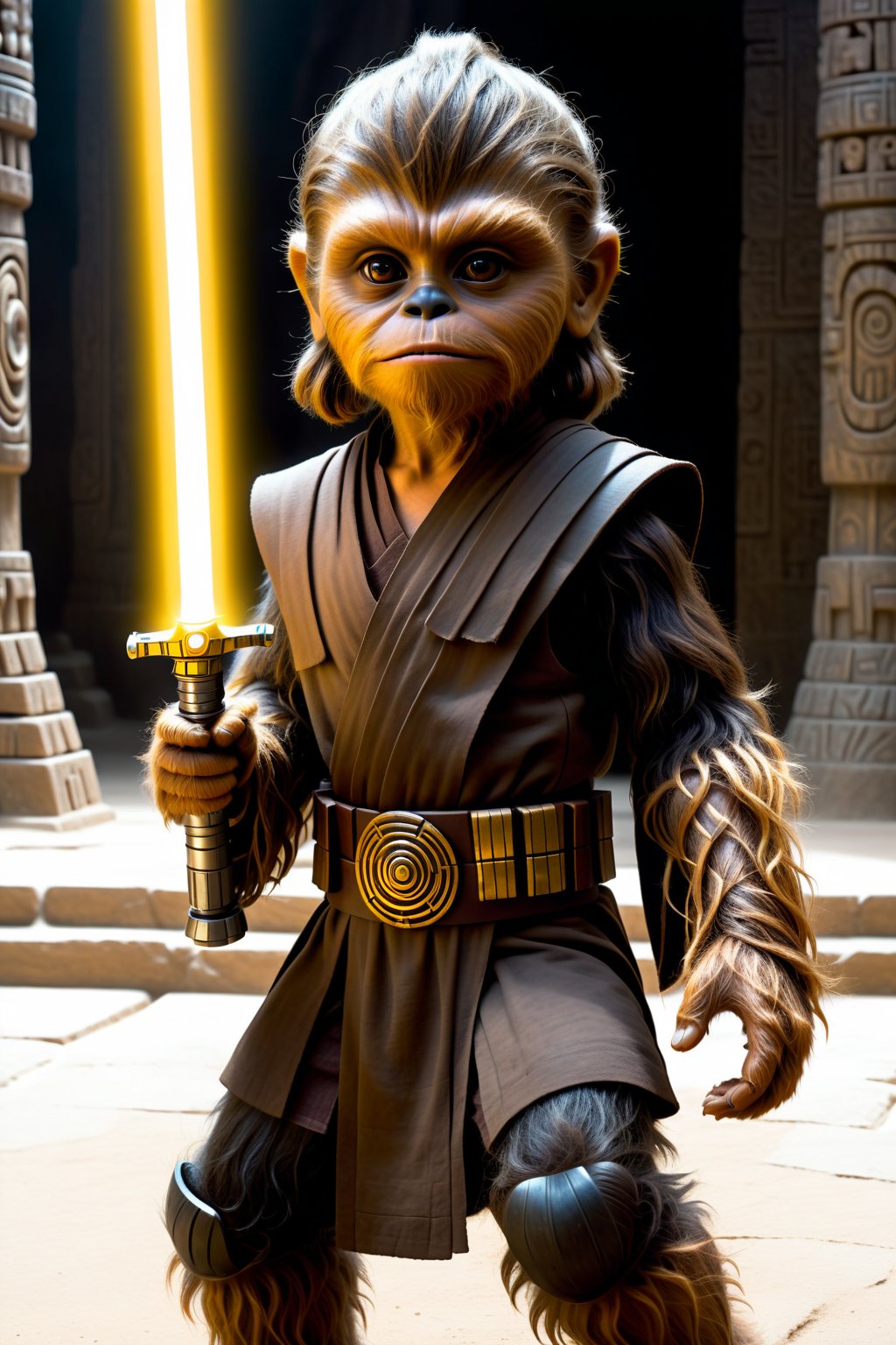 Star Wars Legends: Lowbacca: | image created by the magic man | Tensor.Art