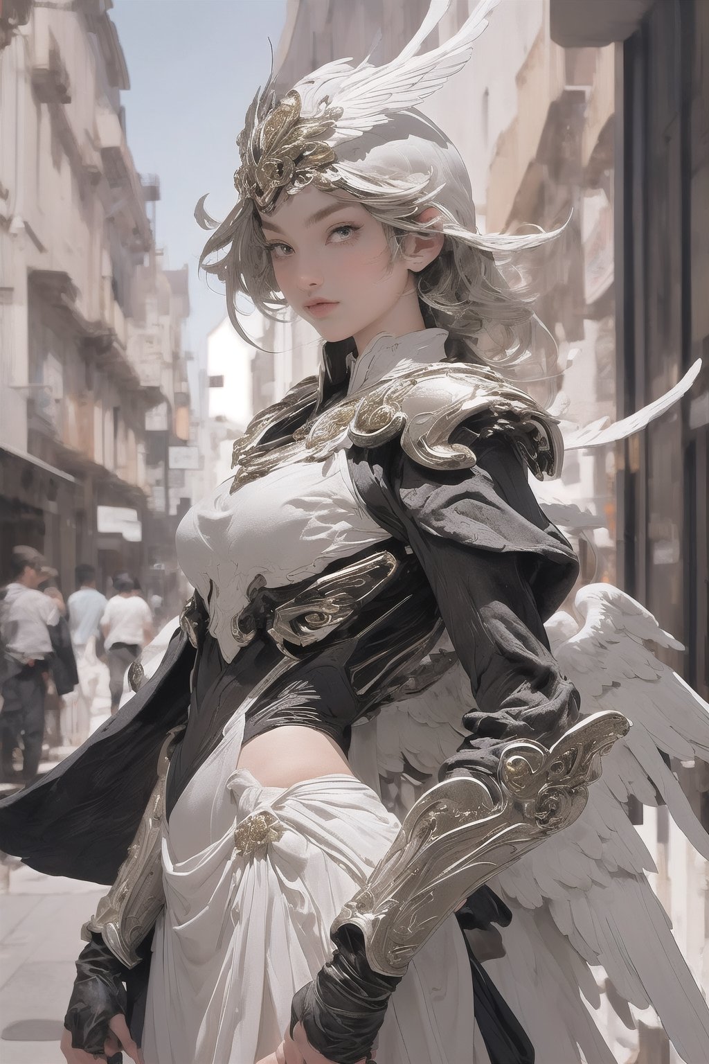 The Battle Angle | image created by ZERO | Tensor.Art