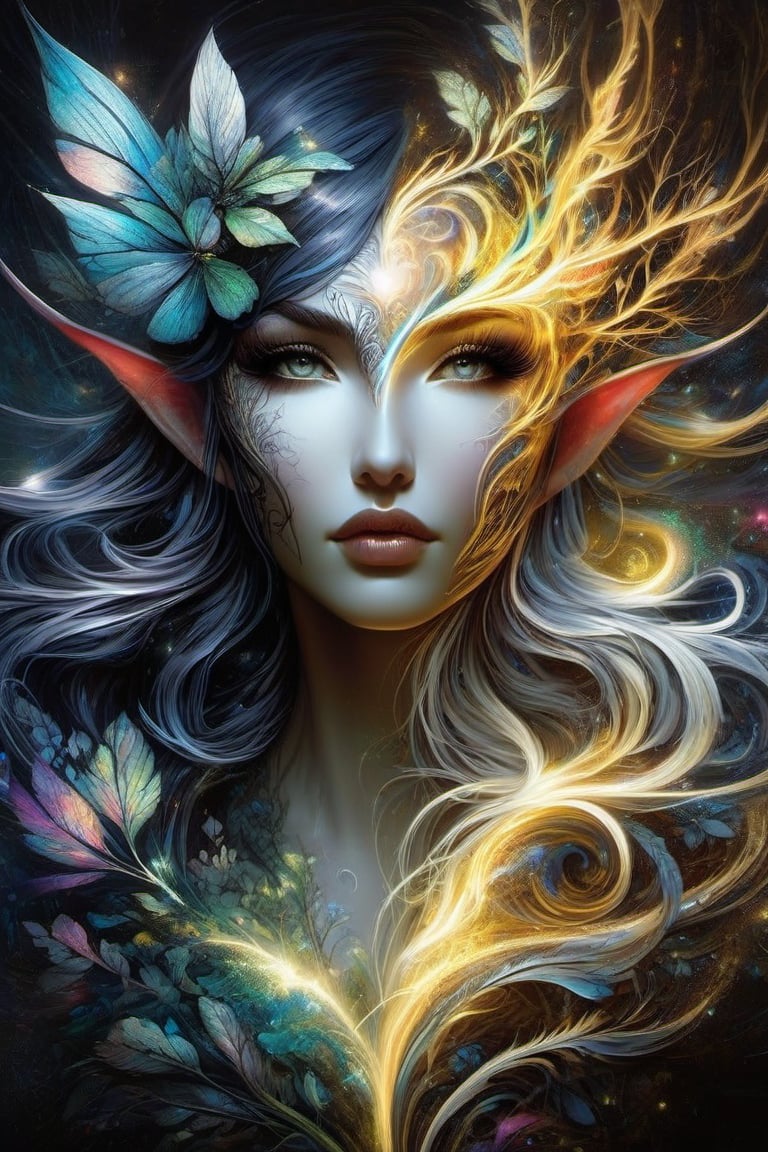 mysterious silhouette forest e | image created by Shade | Tensor.Art