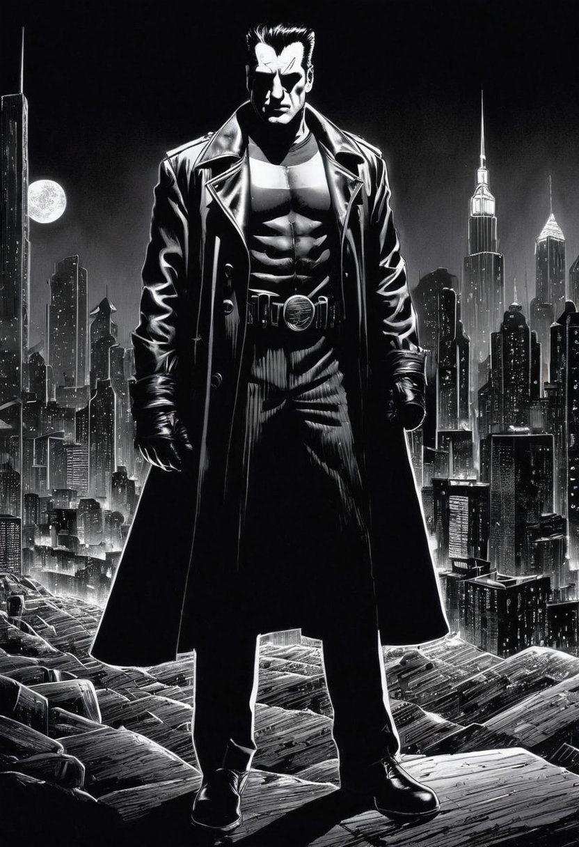 Frank Miller | image created by Kariosutoro | Tensor.Art