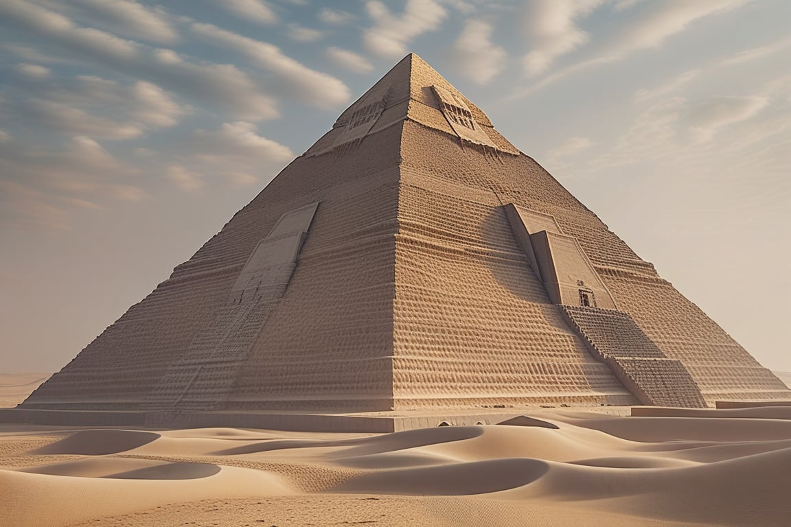 Pyramid tested by HunYuan with | image created by Raphael95 | Tensor.Art