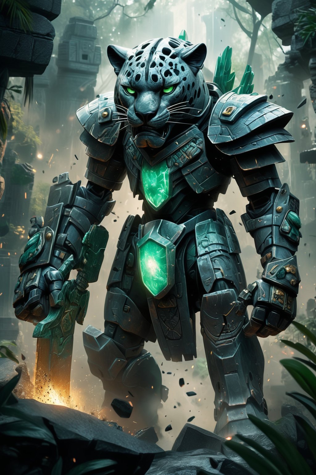 Illustrate a Jaeger inspired b | image created by AI.Spec | Tensor.Art