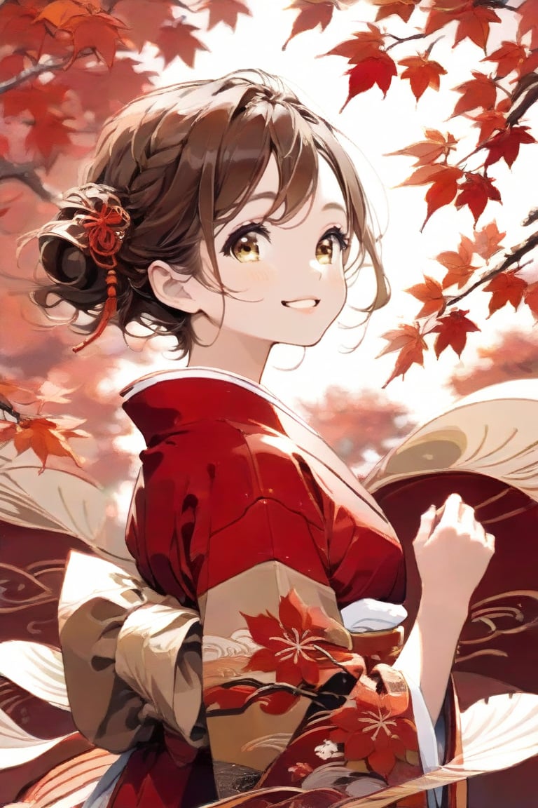 花札: Hanafuda Girls | image created by Anjin1970 | Tensor.Art