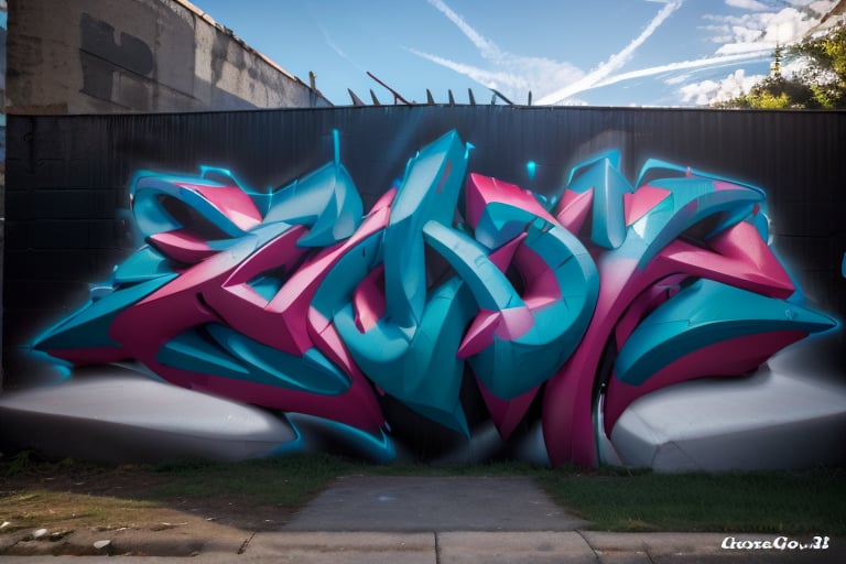 Graffiti 3D | image created by JahzDesigns | Tensor.Art