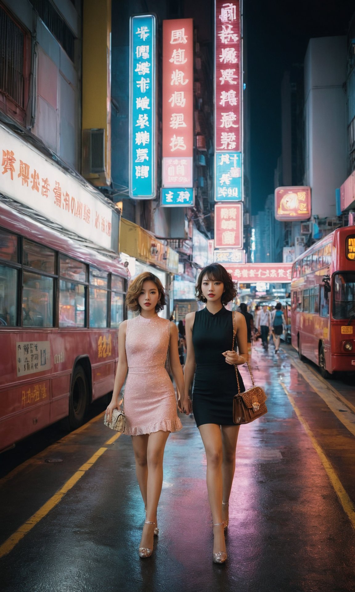 80s hong kong | image created by Qwerty | Tensor.Art