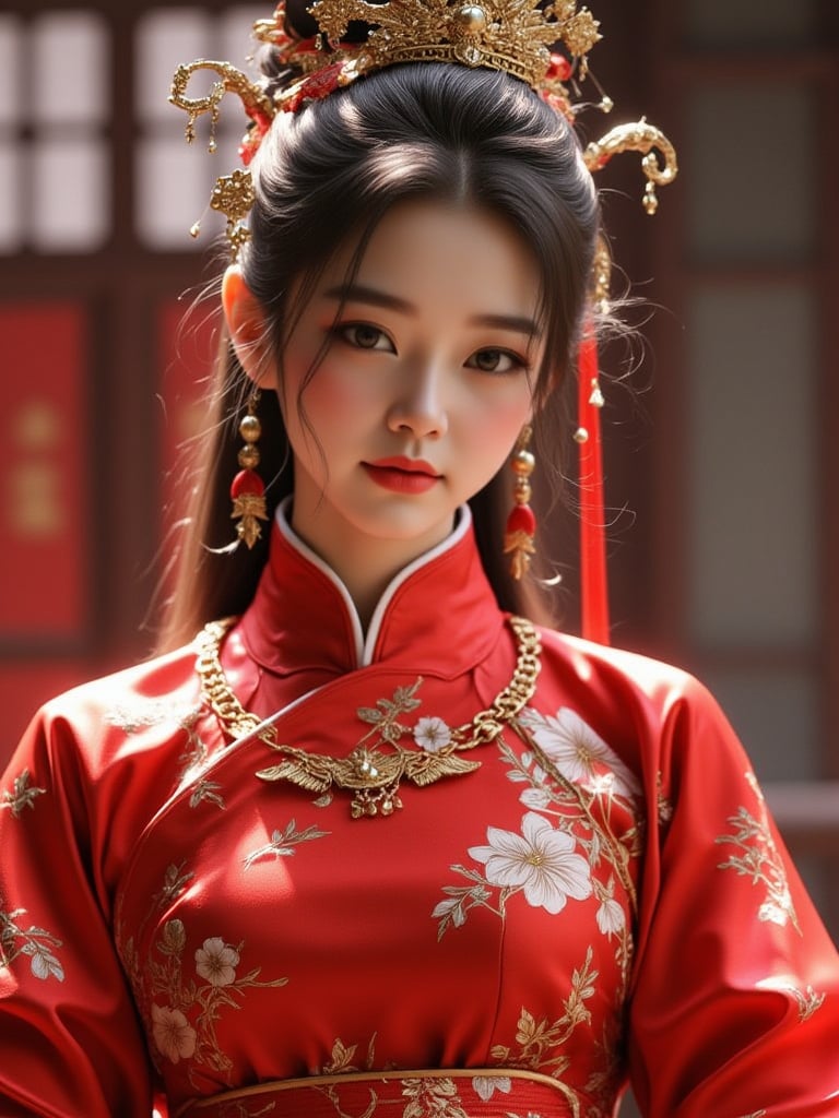 Chinese girl , traditional sty | image created by bella_5532 | Tensor.Art