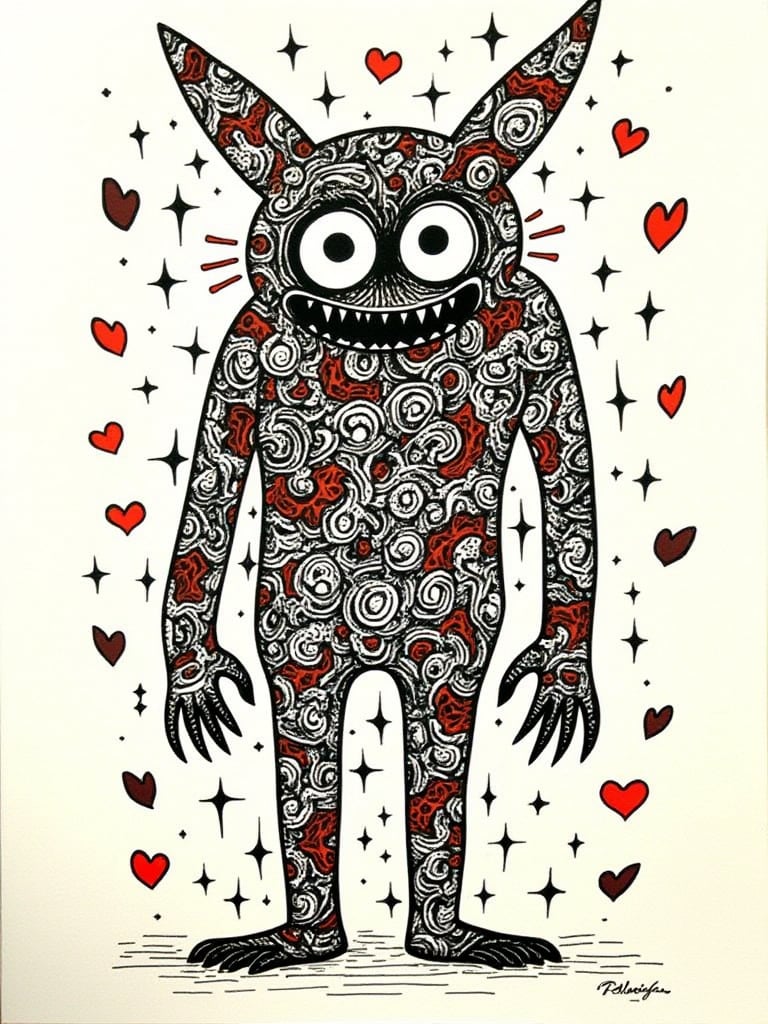 Monster | image created by TNT_ANYHOW | Tensor.Art