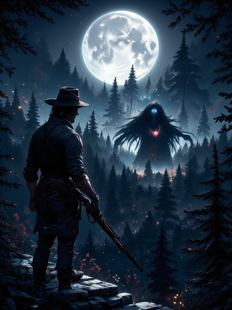 A dark and foreboding scene un | image created by Kengo | Tensor.Art