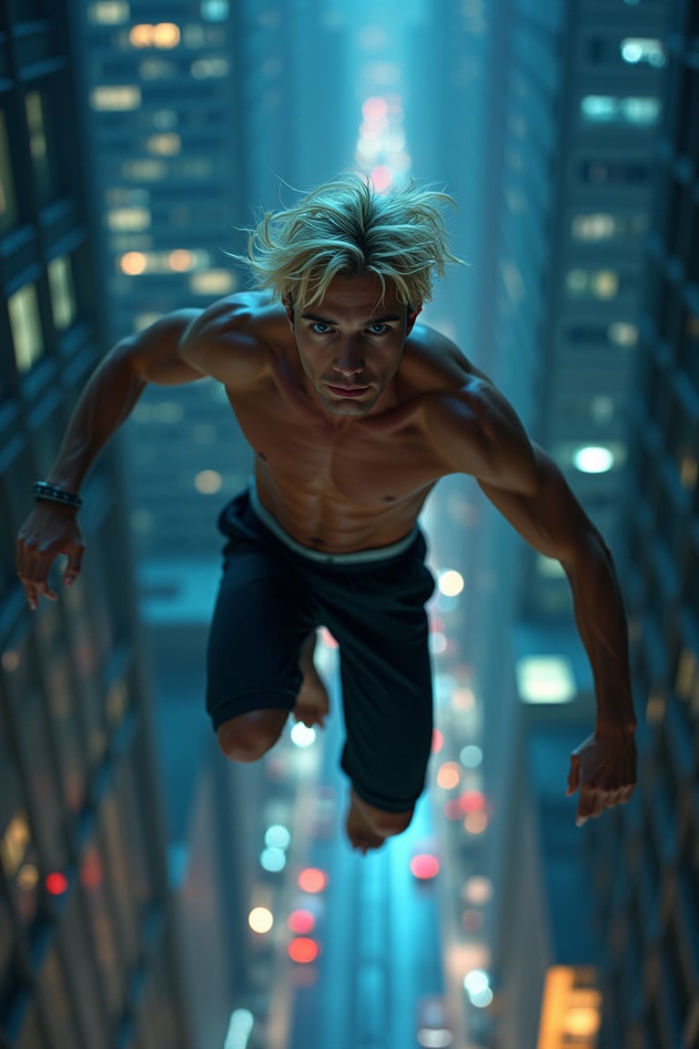 free runner | image created by JoJo | Tensor.Art
