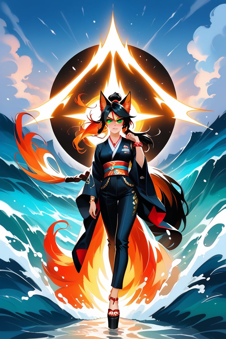 nekomata girl | image created by Nevel Ext 915 | Tensor.Art