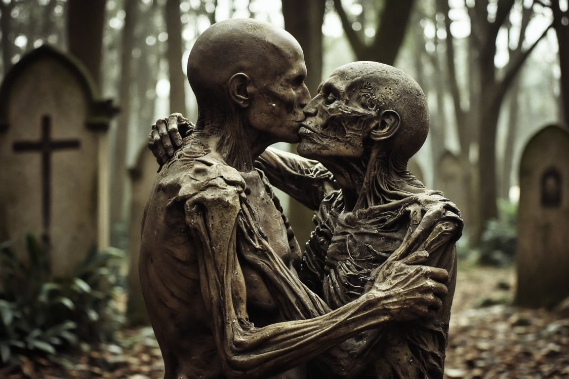 ghoul love | image created by aihuman | Tensor.Art