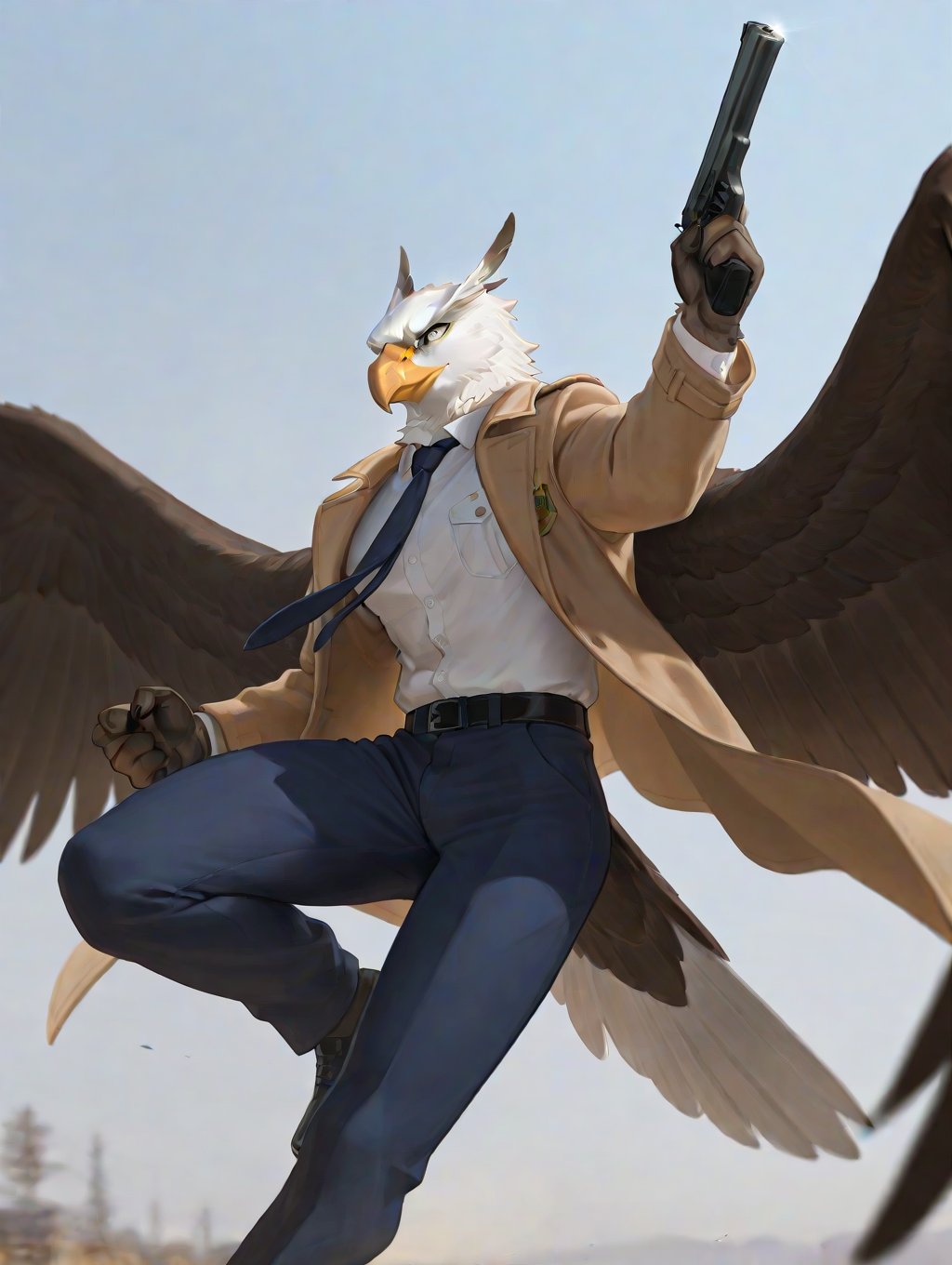 eagle detective 神鷹警探 練習 | image created by Yutai ユッタイ | Tensor.Art