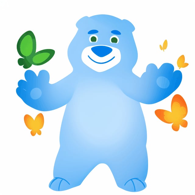 DMdyoma Cartoon Bear Vector Image Created By Tensor Art