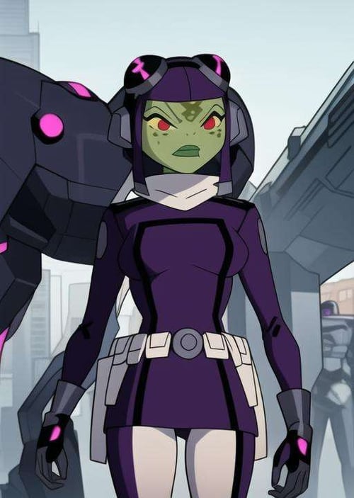 princess attea ben 10 Omniverse style - v1.0 | Stable Diffusion Model ...