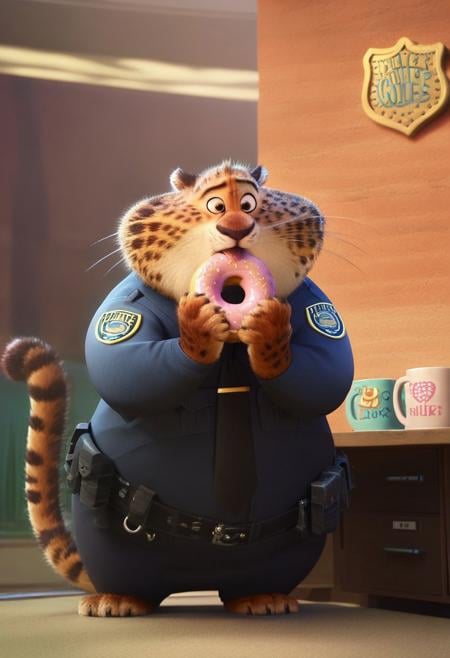 Clawhauser (Zootopia) - V1 | Stable Diffusion Model - LoRA | Tensor.Art