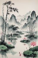 Chinese water painting | Tensor.Art