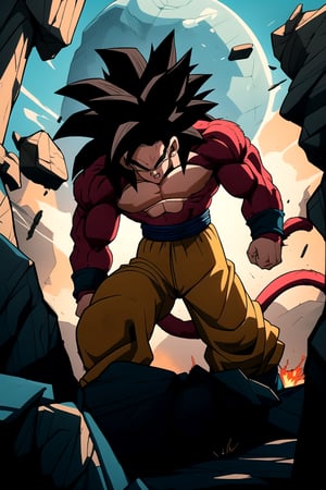 Super Saiyan 4 Goku (Dragon Ball) - v1.0 | Tensor.Art