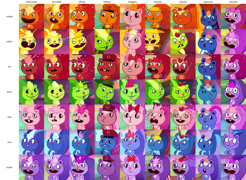 Happy Tree Friends - Multi Characters - 1.0 | Tensor.Art