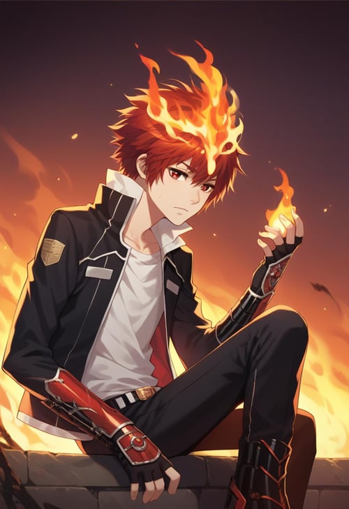 Enma Kozato (古里 炎真) - Katekyo Hitman Reborn! (家庭教師ヒットマンREBORN!) - (Pony ...