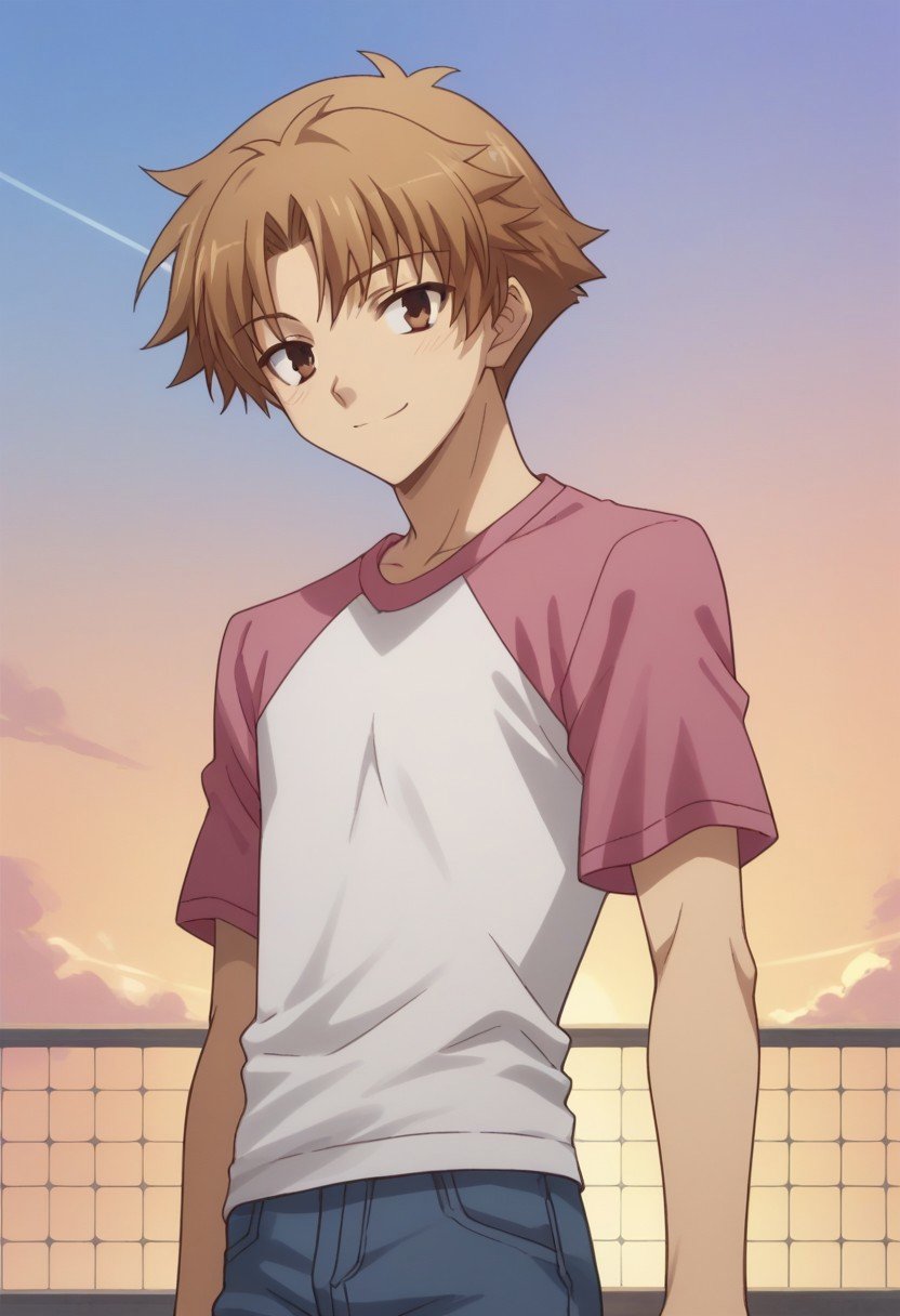 Akihisa Yoshii - Baka to test to shōkanjū - Ver.1 | image created by ...
