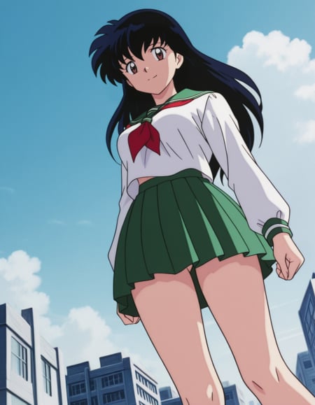 illustrious(Inuyasha Higurashi Kagome 2000s - v1 | image created by ...