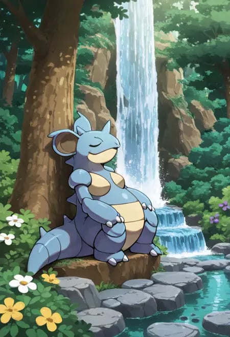 Nidoqueen: Queen Pokemon - v1.0 | image created by CliffJumper | Tensor.Art
