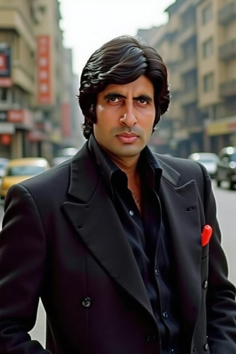 Amitabh bachchan - Retro.1 | image created by Ok Bro | Tensor.Art