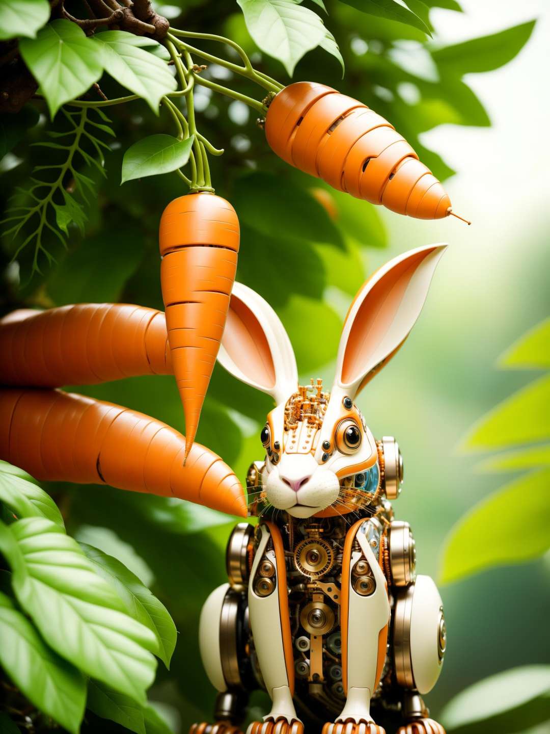 mechanical rabbit - v1.0 | image created by 光无垠 | Tensor.Art