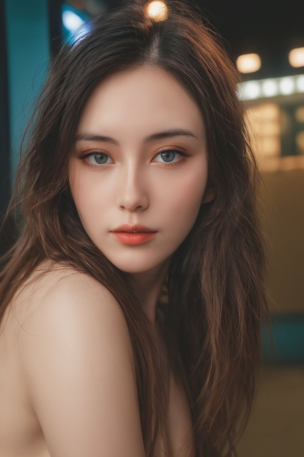 photorealistic,portrait of hu | image created by | Tensor.Art