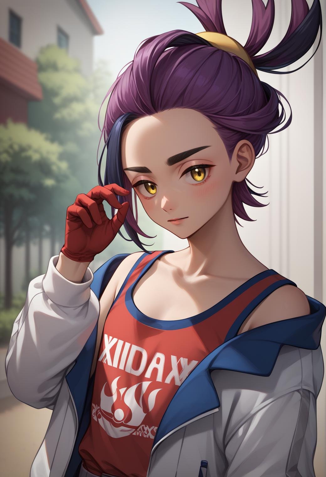 Kieran (Pokemon) - Pony | image created by 25kkai | Tensor.Art