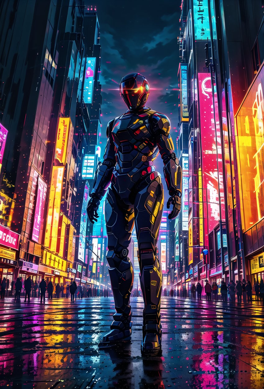 digital art piece of a Against | image created by | Tensor.Art