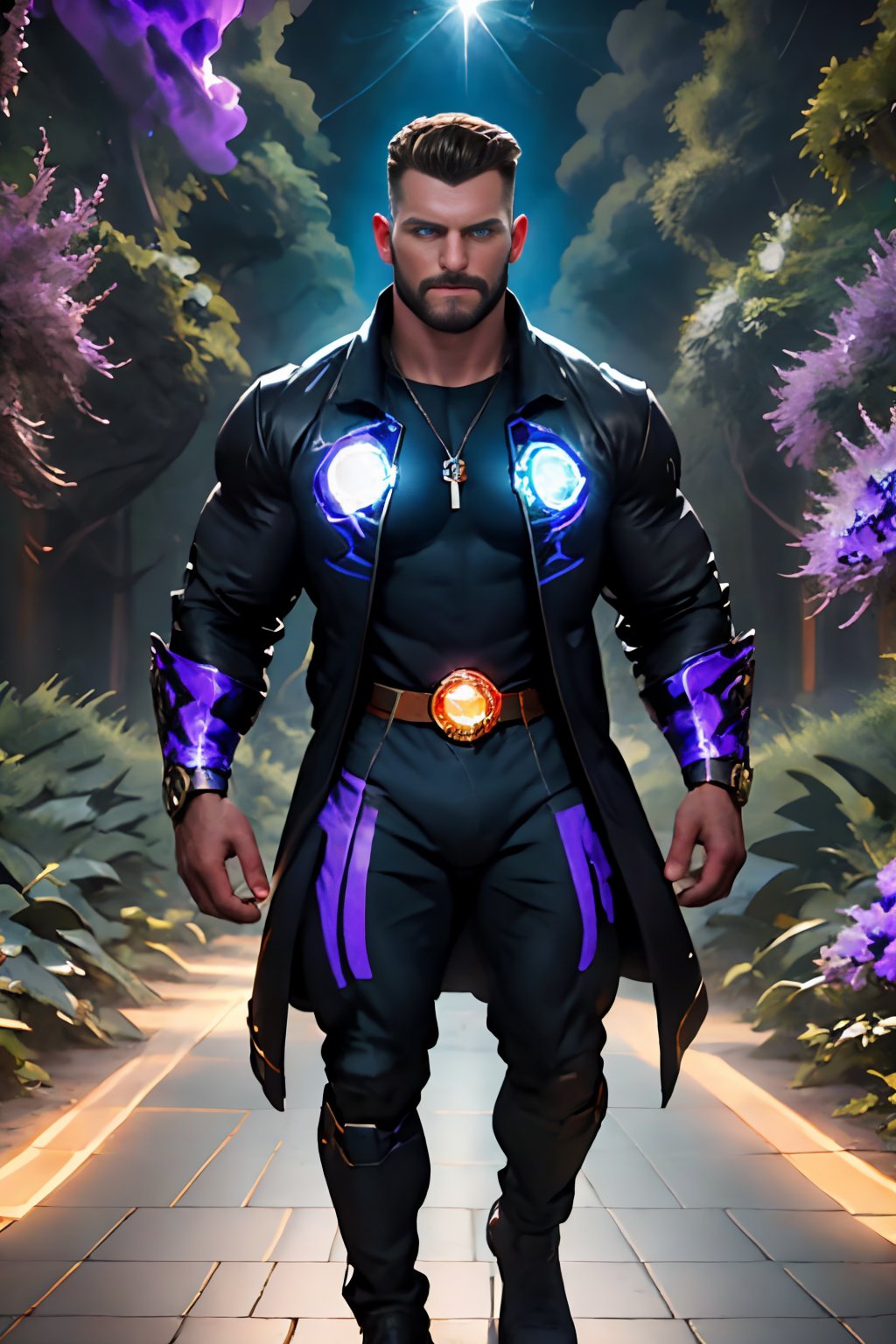 Falko Man, a strikingly handso | image created by | Tensor.Art