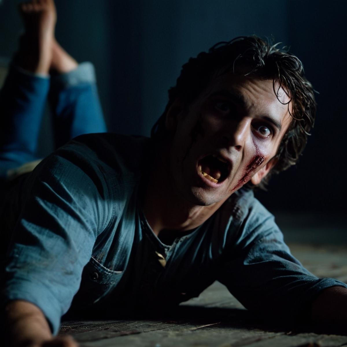 Evil Dead (Horror) style XL - Evil Dead v1.0 | image created by ...