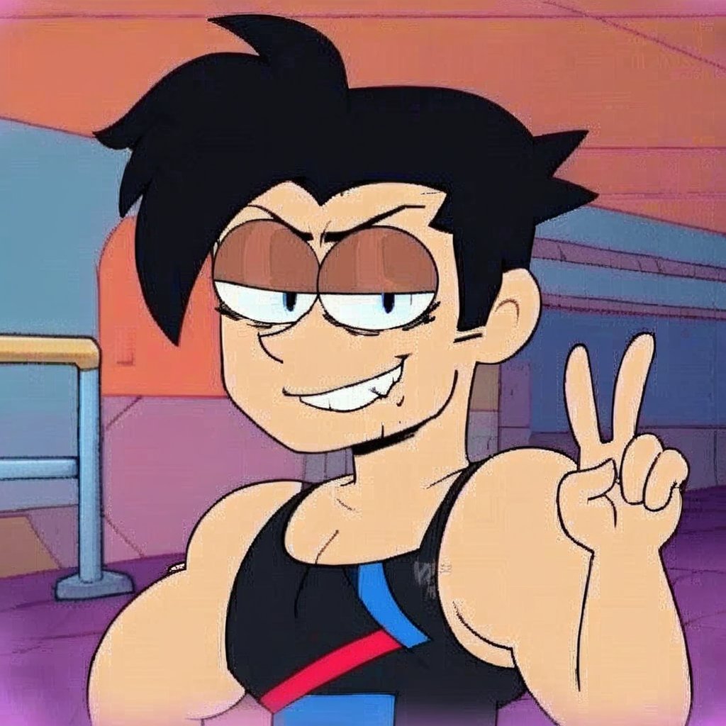 Laserblast - OK KO - laser v1 | image created by gisa | Tensor.Art
