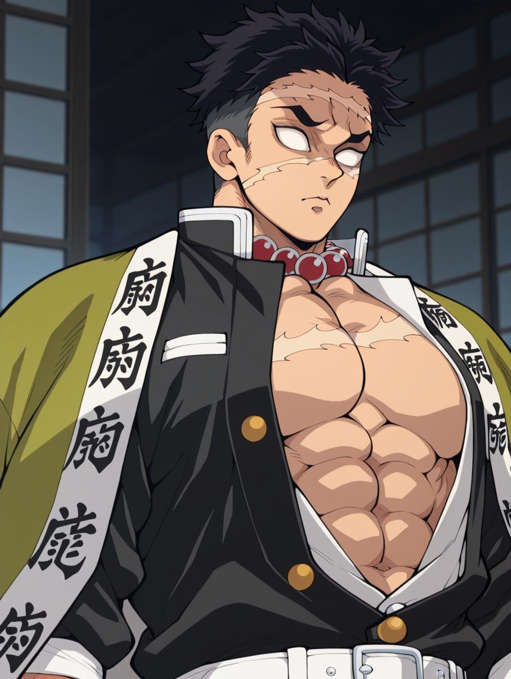 Gyomei Himejima —— 《Demon Slayer》 - V1 | image created by Karus ...