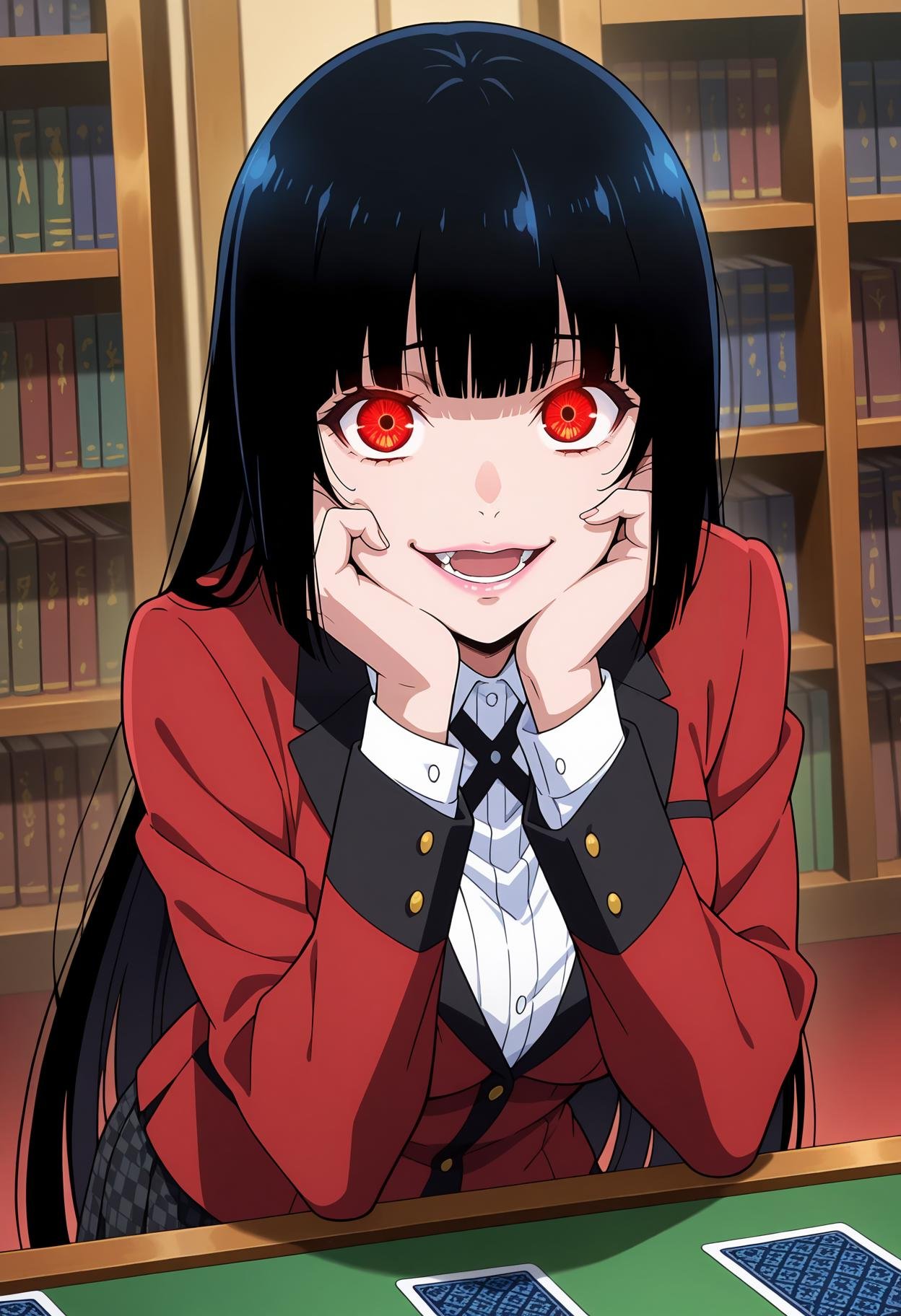 Jabami Yumeko | Illustrious | Kakegurui - Illu v1.0 | image created by ...
