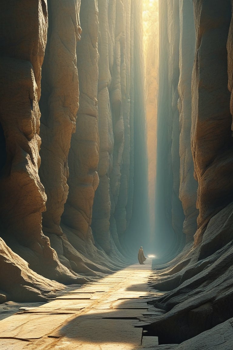 A vast, cavernous space with t | image created by Yabba | Tensor.Art