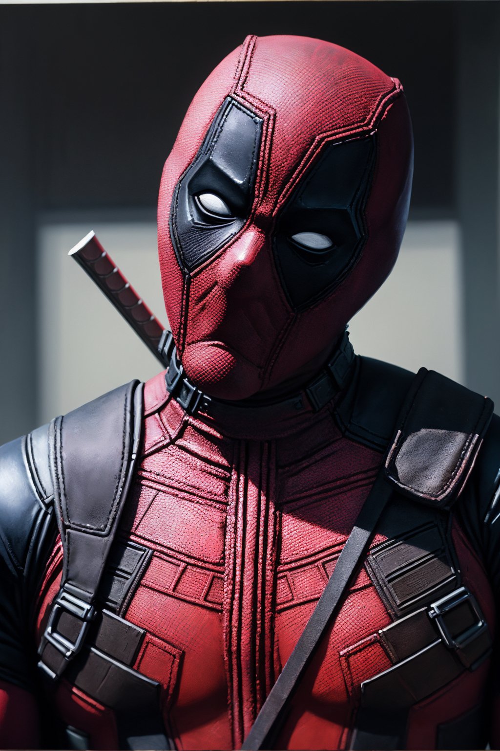 Oil painted Deadpool | image created by tomtomW | Tensor.Art